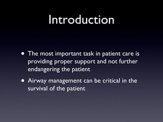 Rapid Sequence Intubation | PPT
