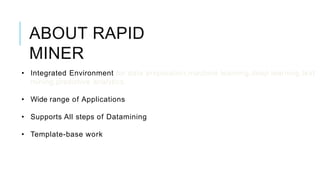 Rapid Miner | PPTX
