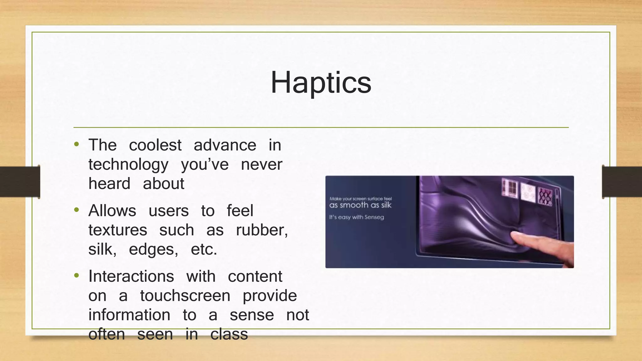 Rapid acceleration of intuitive technology | PPTX