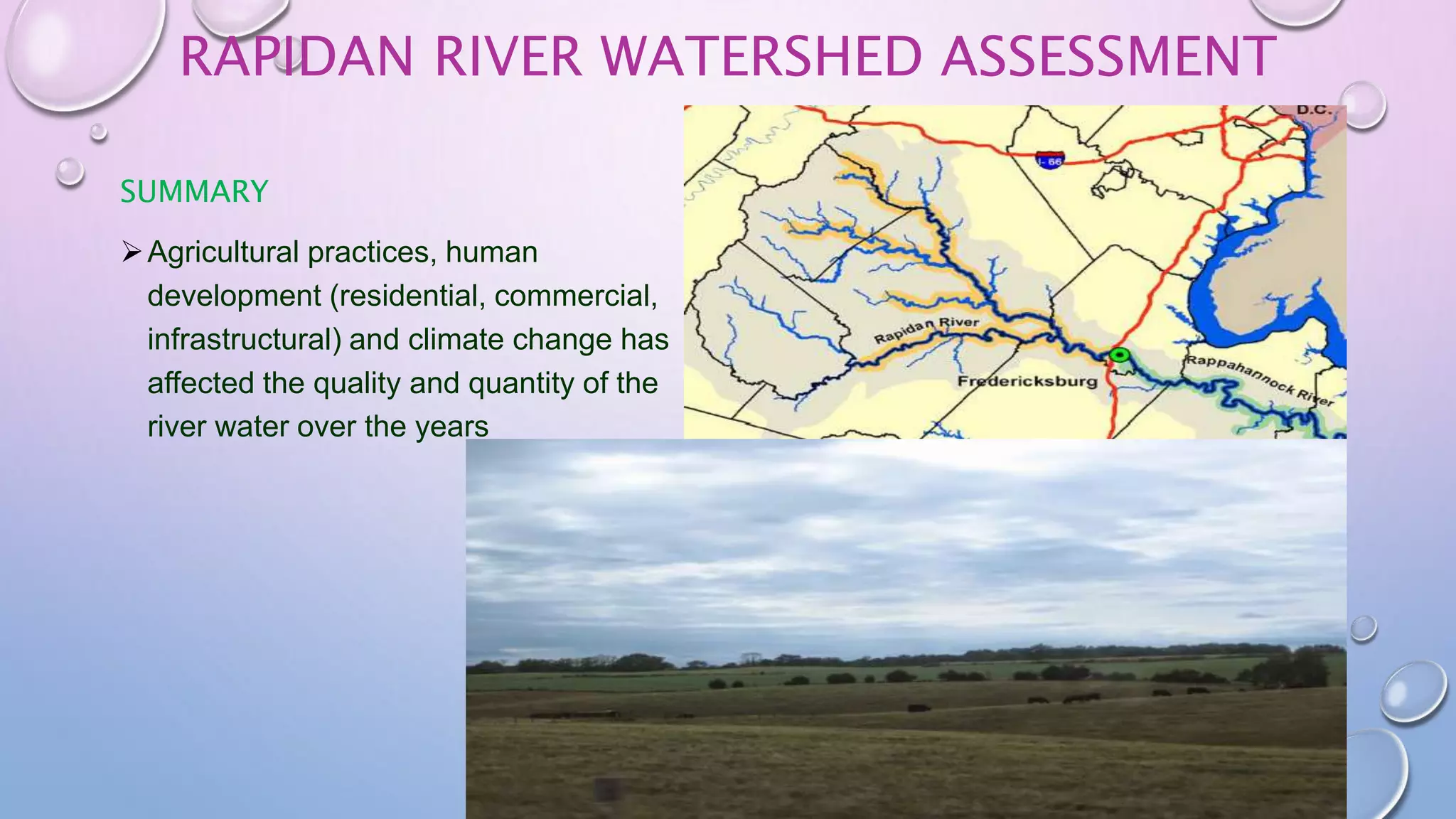 Rapidan river watershed assessment presentation john ndiritu 2014 | PPTX