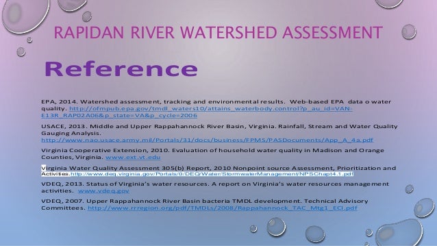 Rapidan river watershed assessment presentation john ndiritu 2014