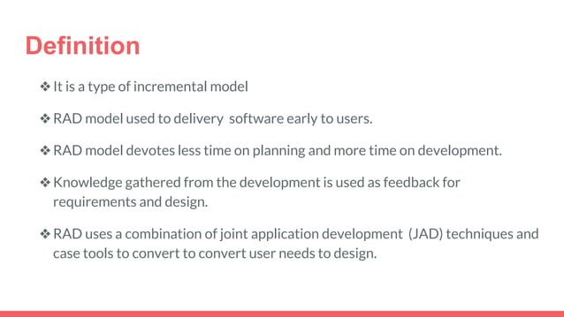 Rapid application development | PPT