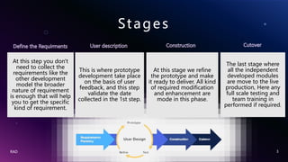 Rapid Application Development in Software Engineering | PPT