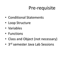 Rapid application development in java | PPT