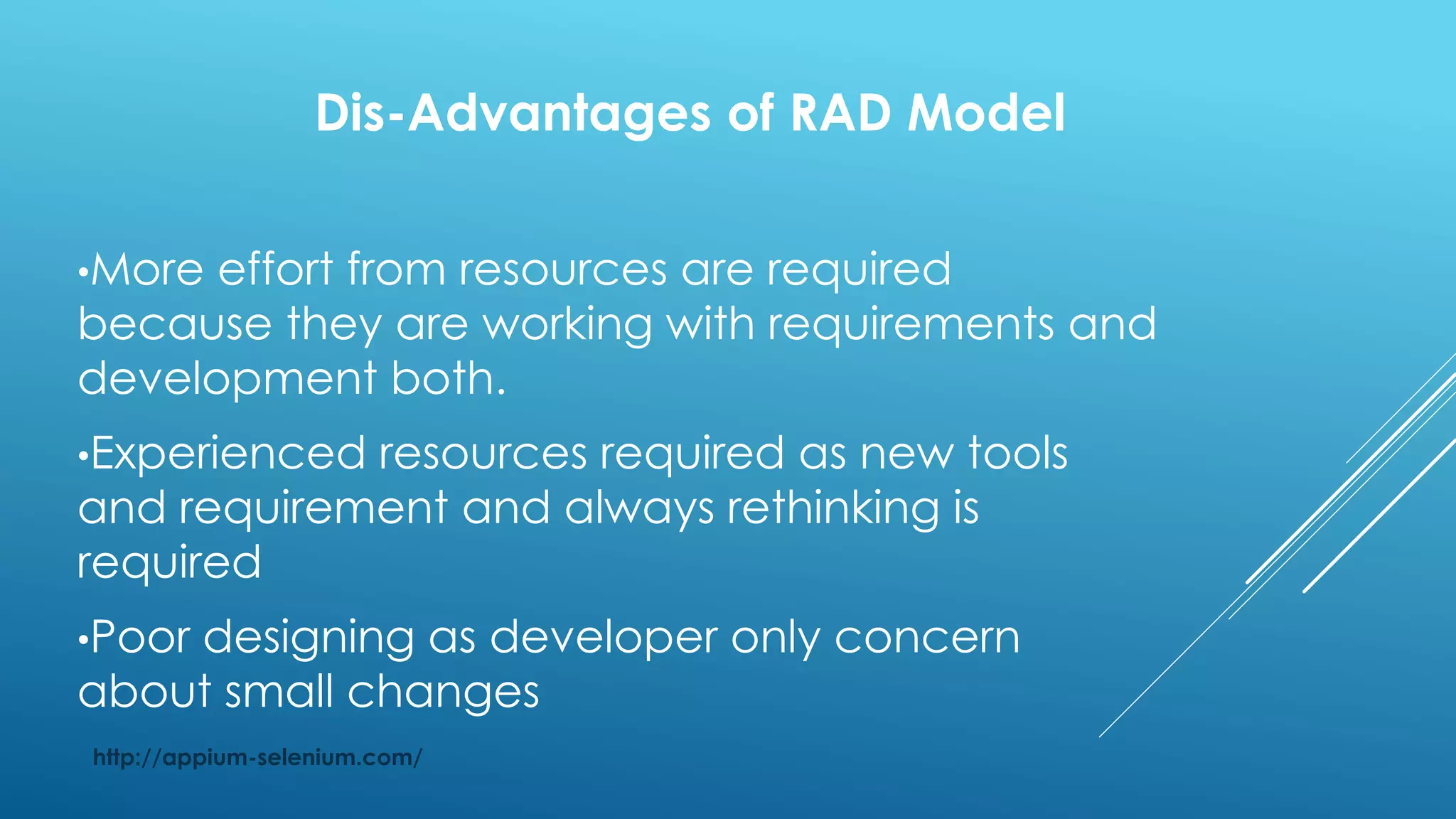 Rapid application development model | PPTX