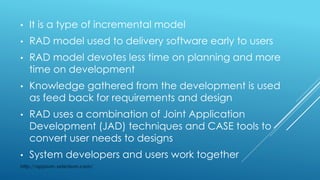 Rapid application development model | PPTX