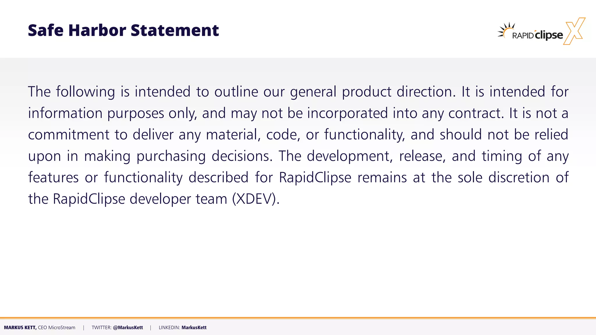 RapidClipse - Visual Low-Code IDE from Eclipse | PPT