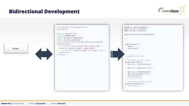 RapidClipse - Visual Low-Code IDE from Eclipse | PPT