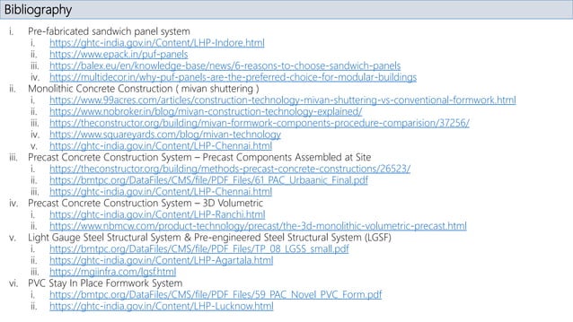 Rapid construction techniques | PPTX | Construction Industry | Industries