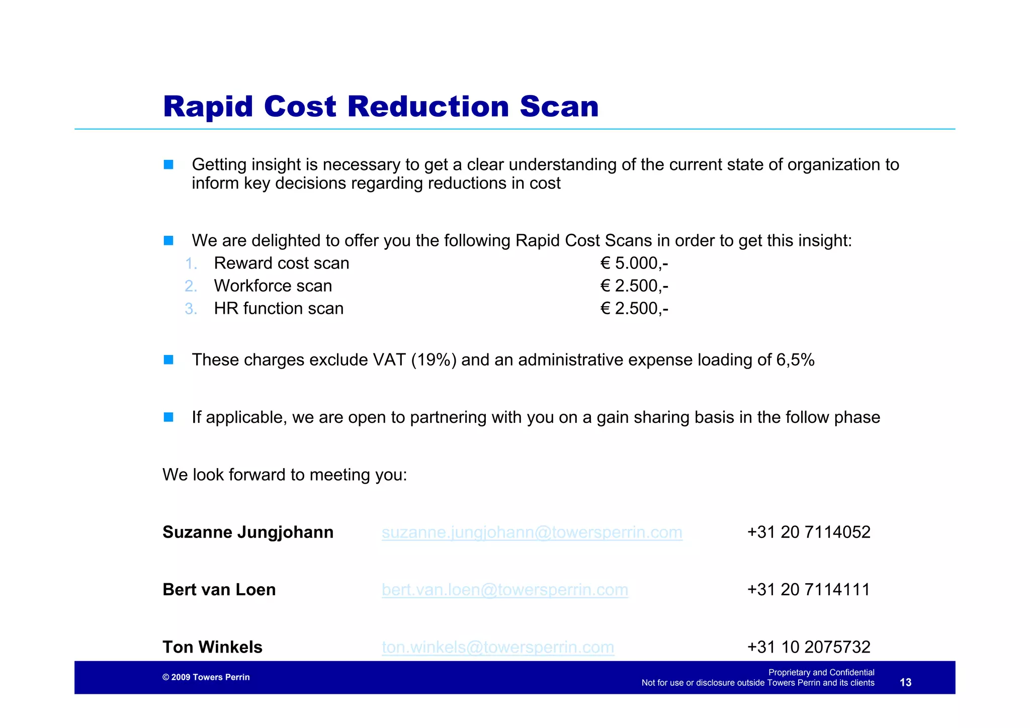 Rapid Cost Take Out | PDF