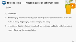 Rapid detection of microplastics in food and environment using ...