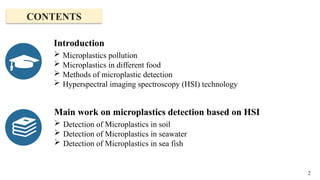 Rapid detection of microplastics in food and environment using ...