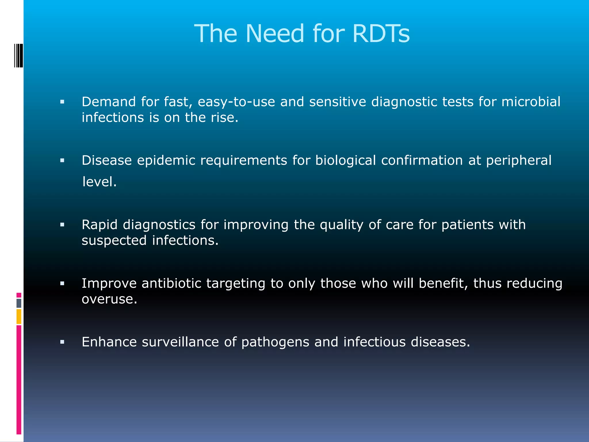 Rapid Diagnostic Techniques for Detection of Infectious Diseases | PPTX