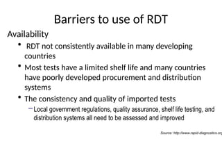 Rapid diagnostic tests notes by SANJU SAH.pptx