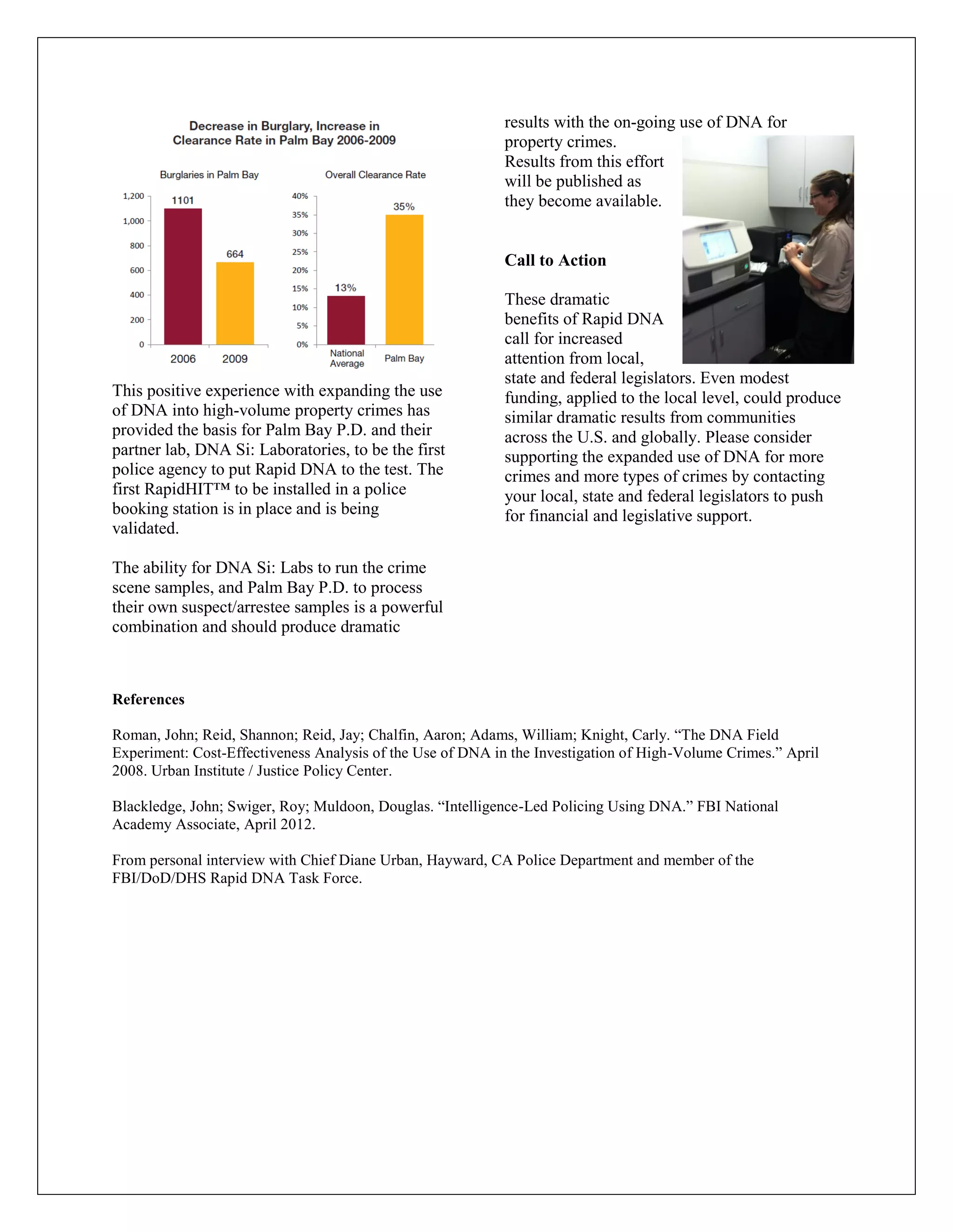 Rapid dna -_disruptive new technology for criminal justice_rbj | PDF