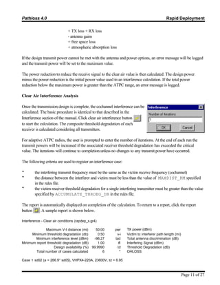 Rapide deployment with Pathloss | PDF