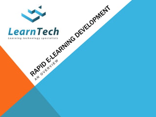 Rapid E Learning Development | PPT