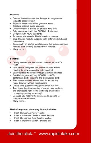 Rapid e learning products | PDF