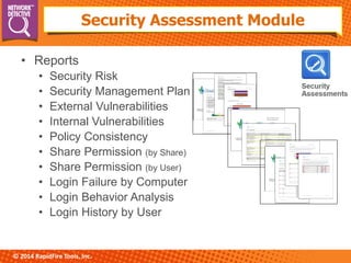 Rapid Fire Tools: Top Ways to Use IT Assessments to Win New Business & Grow | PDF