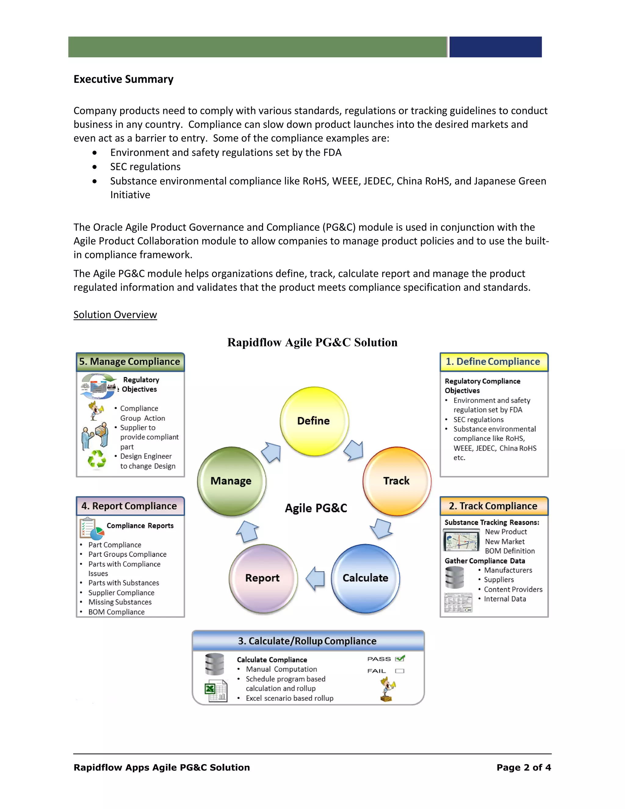 Rapidflow apps agile pg&c solution | PDF | Computer Software and ...