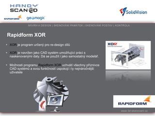 Rapidform XOR | PPT