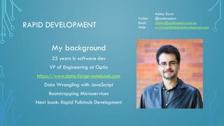 Rapid Fullstack Development | PPT