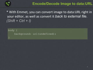 Rapid html & css coding with emmet | PPTX | Web Design and HTML | Internet