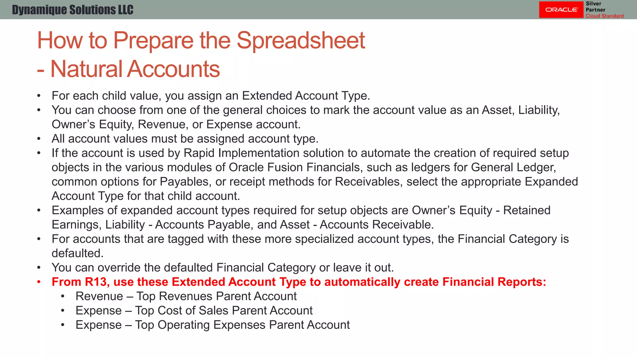 Rapid implementation Spreadsheets in Oracle ERP Cloud | PPTX | Cloud ...