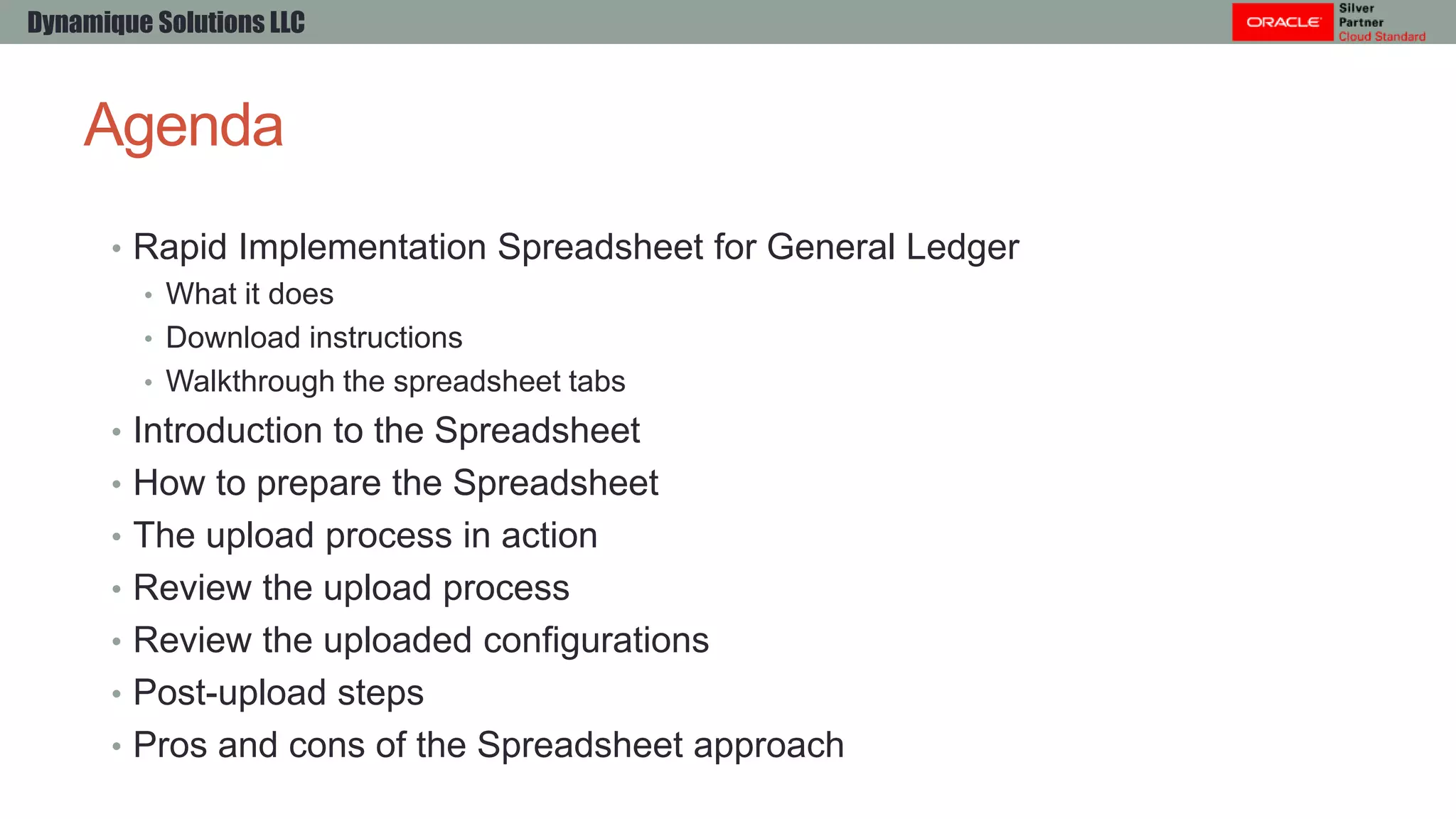 Rapid implementation Spreadsheets in Oracle ERP Cloud | PPTX | Cloud ...