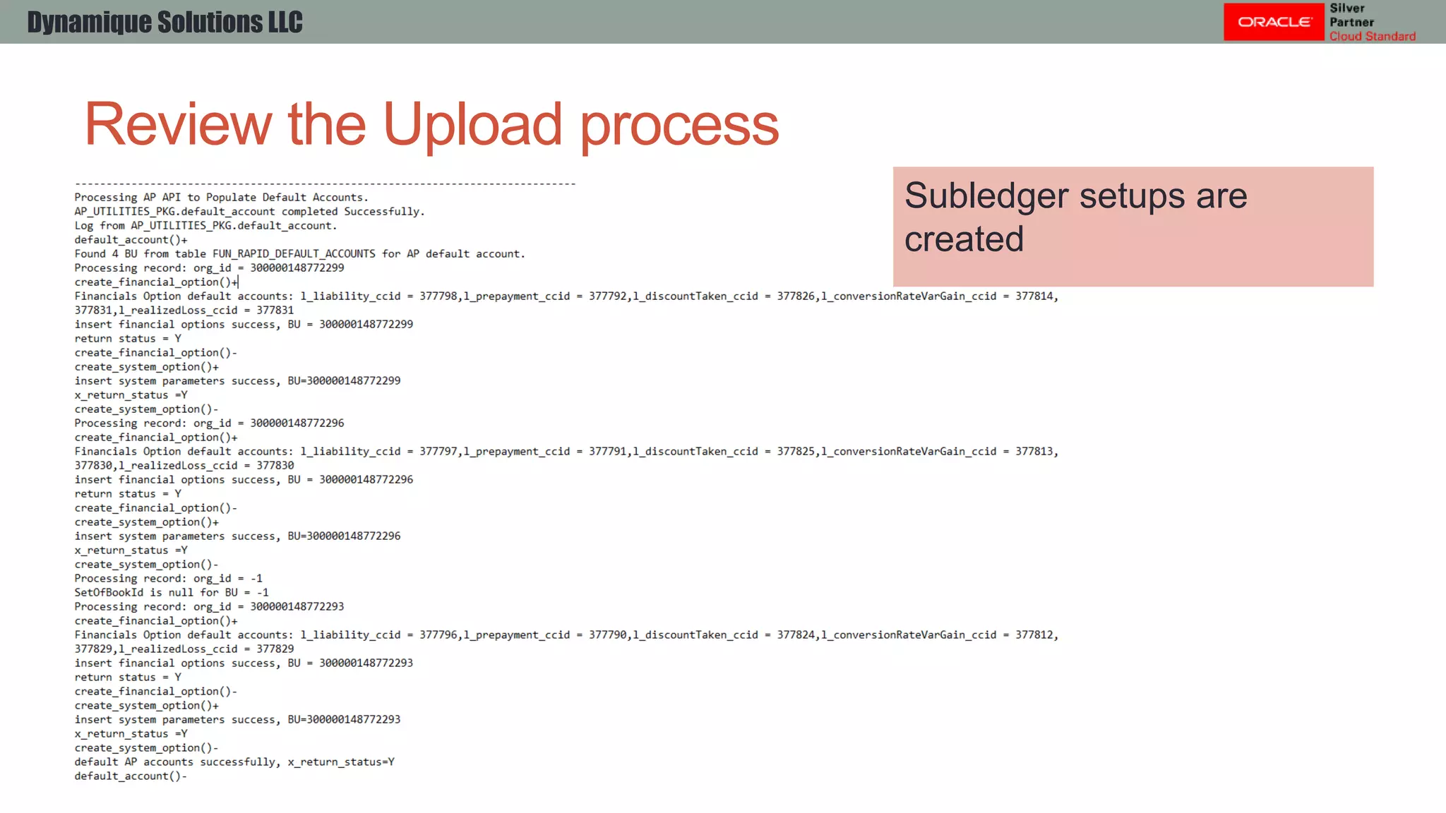 Rapid implementation Spreadsheets in Oracle ERP Cloud | PPTX