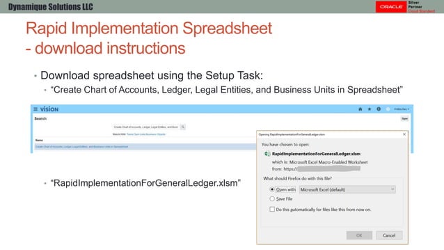 Rapid implementation Spreadsheets in Oracle ERP Cloud | PPTX | Cloud Computing | Internet
