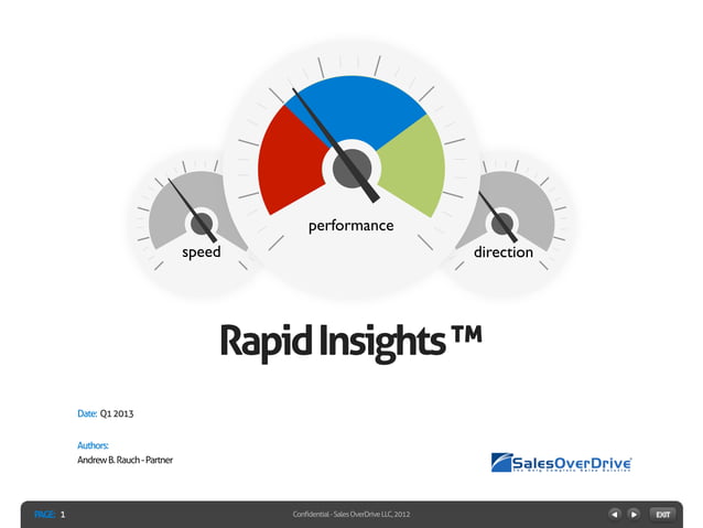 Rapid insights offer brief | PPT