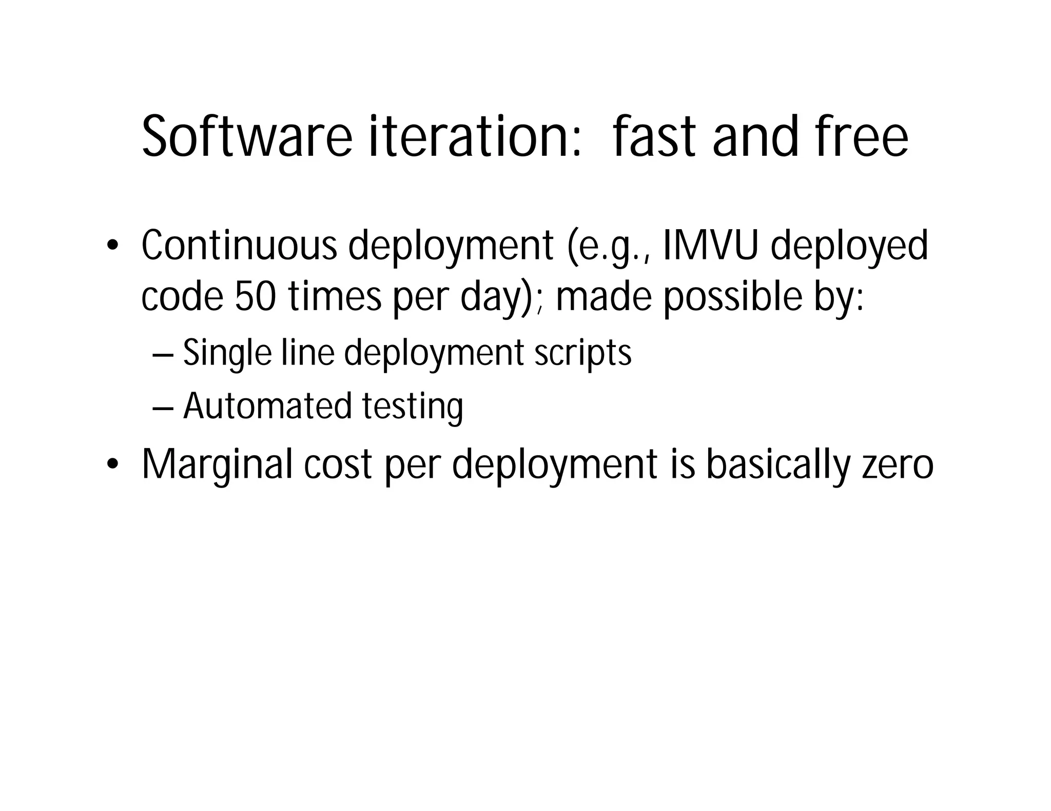 Rapid iteration for an Internet of Things | PPT | Free Download