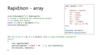 Rapid json tutorial | PPTX