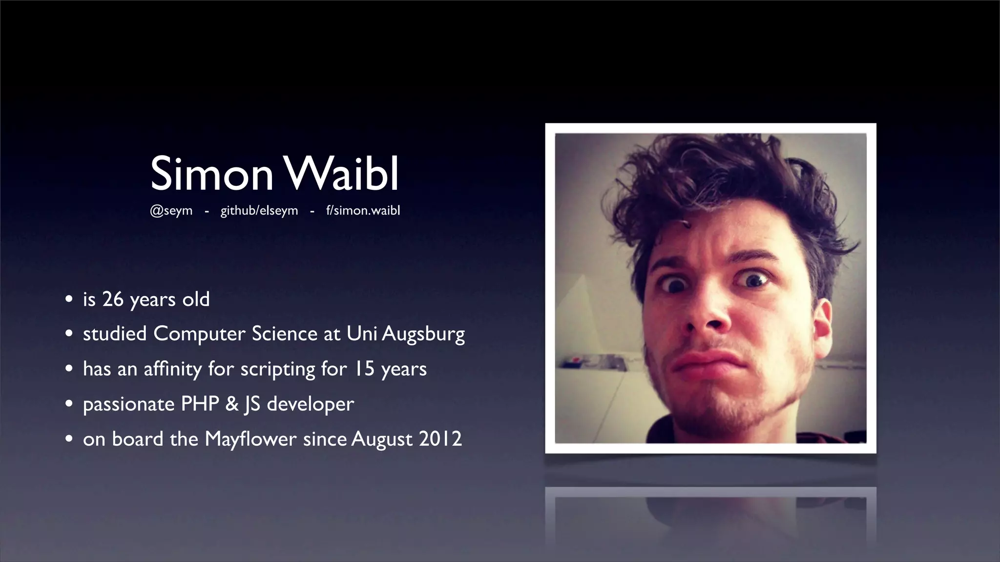 Rapidly scaffold your frontend with yeoman | PPT