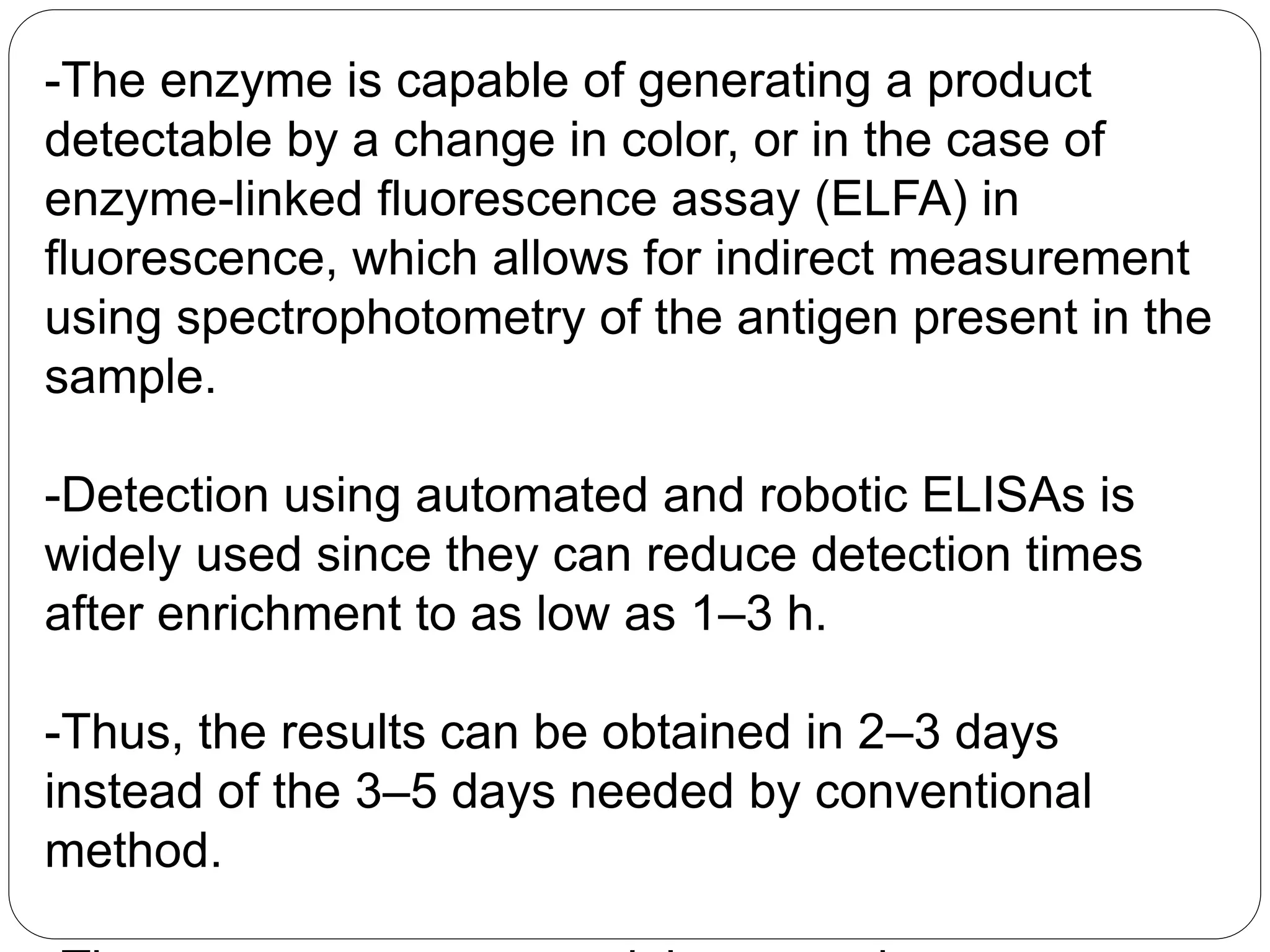 Rapid methods of detection of food borne pathogens | PPTX