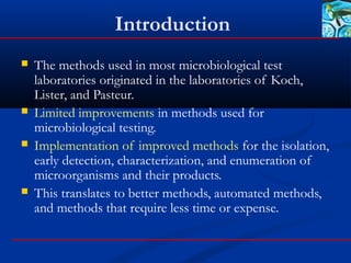 Rapid microbiological methods | PPT