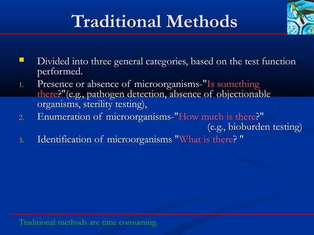 Rapid microbiological methods | PPT