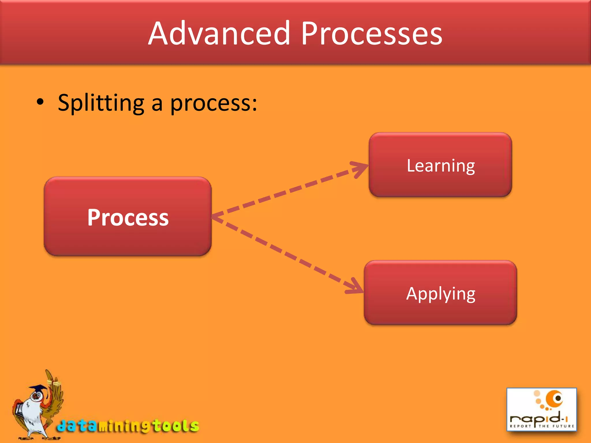 RapidMiner: Advanced Processes And Operators | PPTX