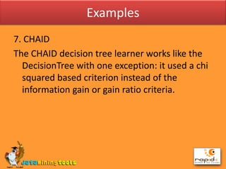 RapidMiner: Learning Schemes In Rapid Miner5 | PPT