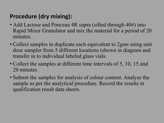 Rapid mixer granulator | PPT