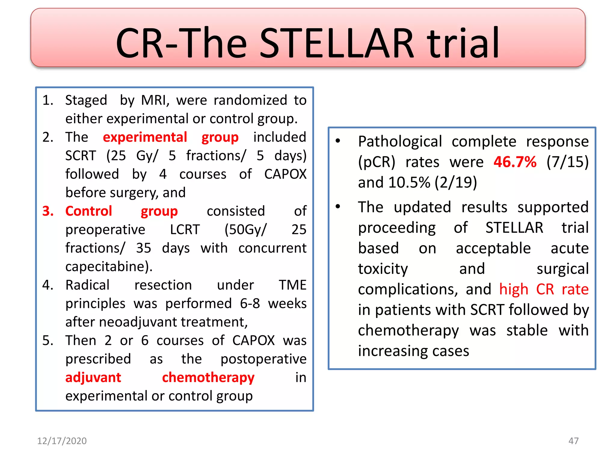 RAPIDO TRIAL RECTUM | PPT