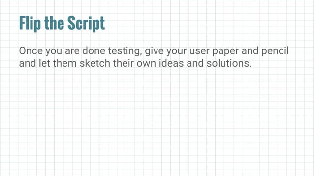 Rapid paper prototyping | PPT | Free Download