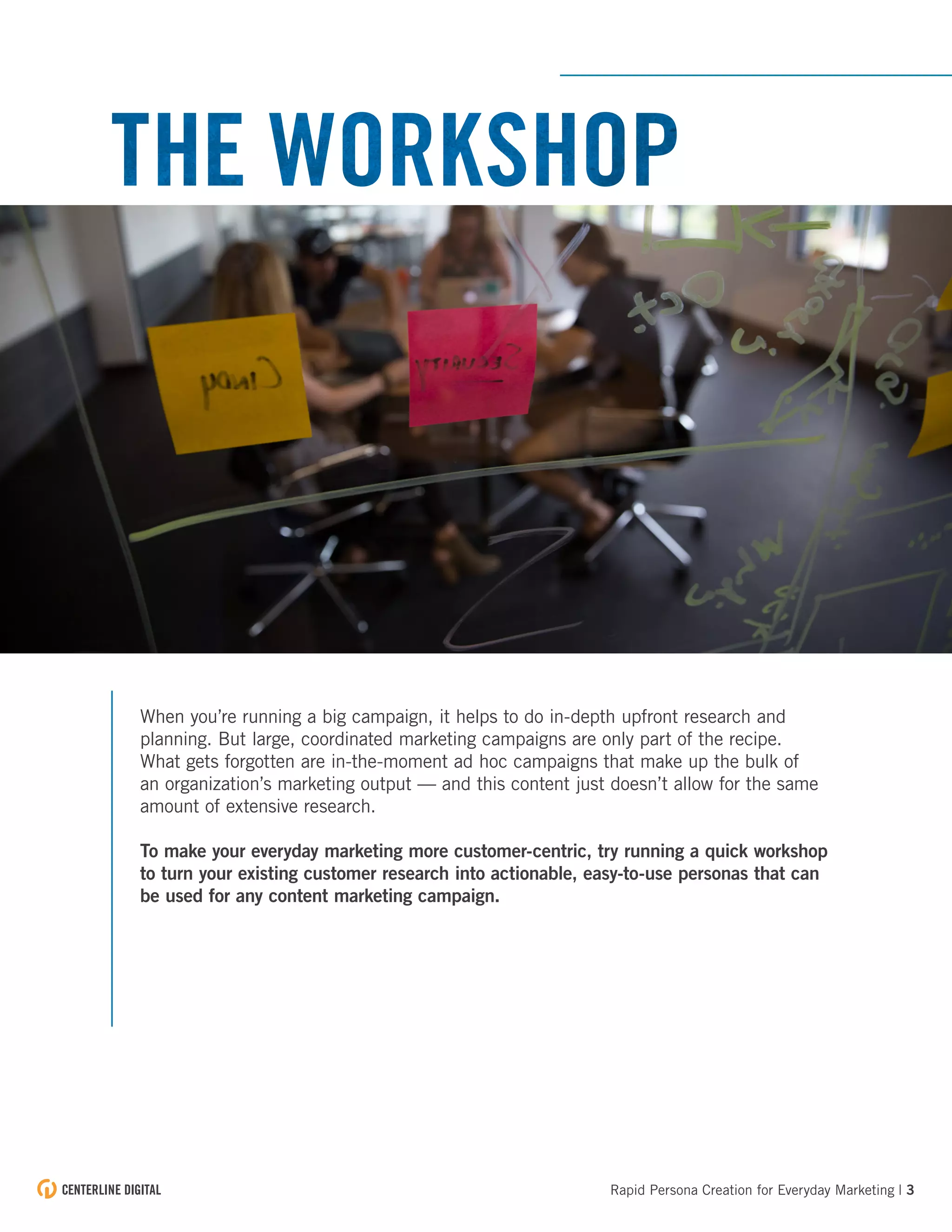 Rapid Persona Creation for Everyday Marketing | PDF