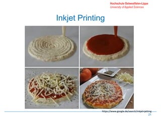 Additive Manufacturing in customizing Food | PPT