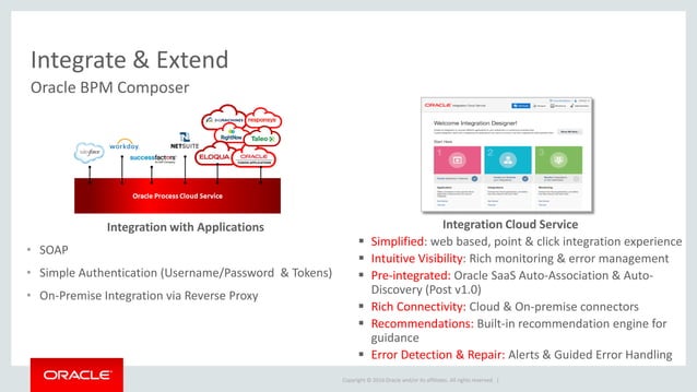 Rapid process automation with oracle process cloud service | PPT