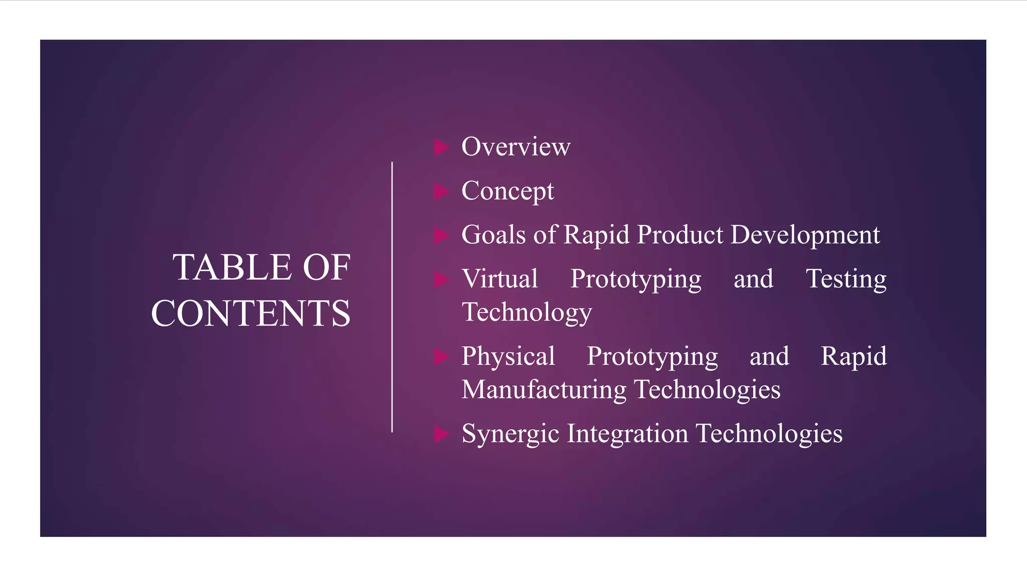 Rapid product development | PPTX