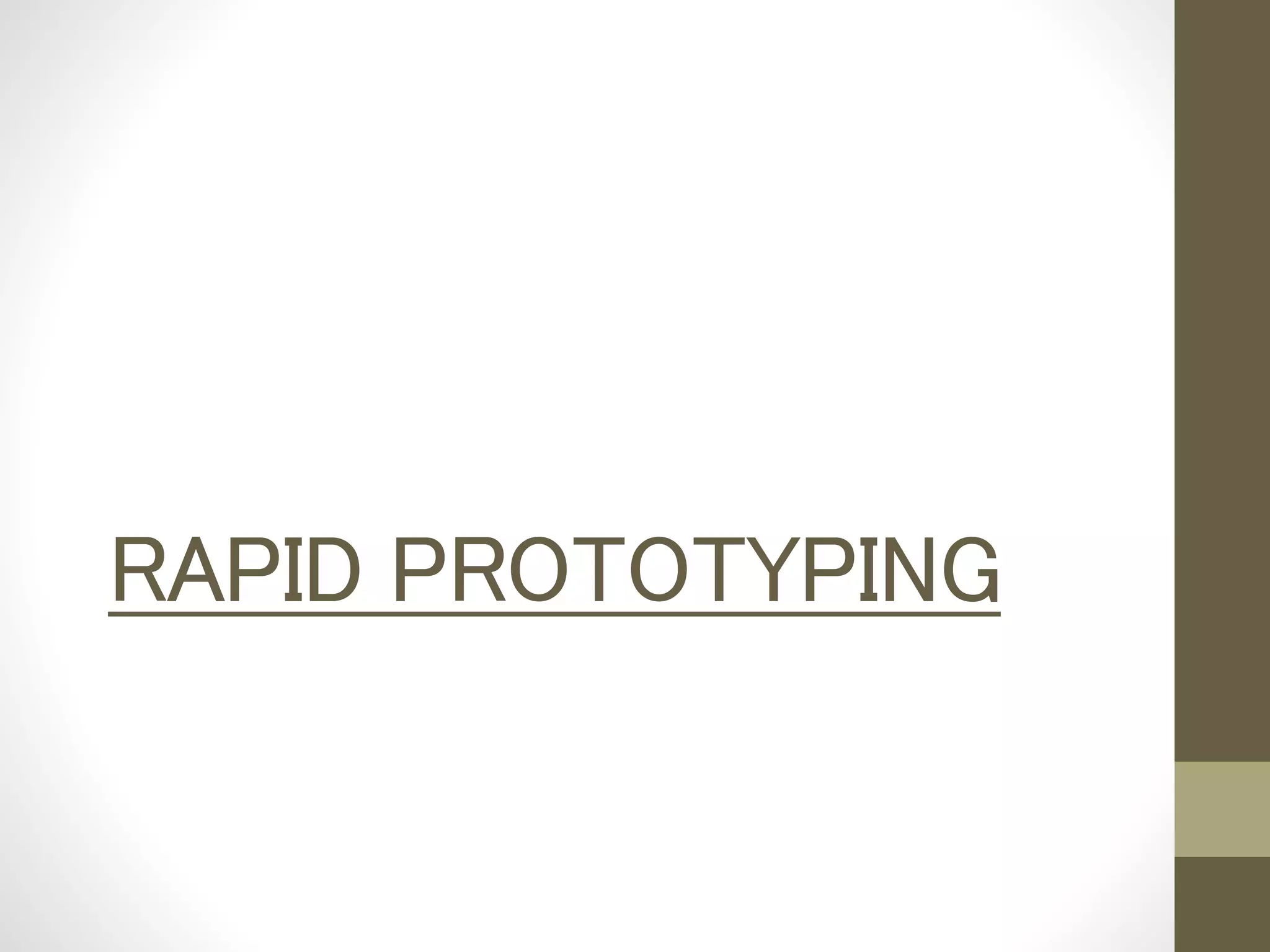 Rapid-prototyping ( mechanical ) | PPTX