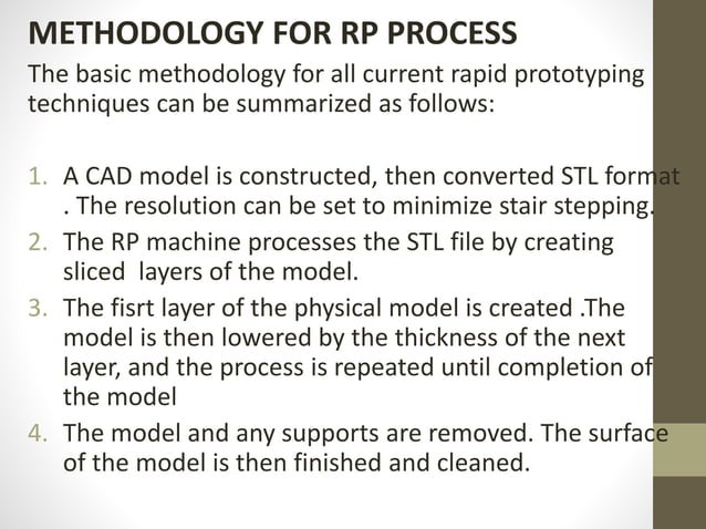 Rapid-prototyping ( mechanical ) | PPTX