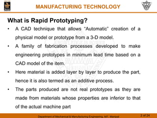 Rapid prototyping.pdf . | PDF
